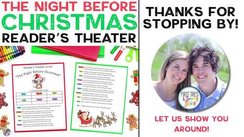 The Night Before Christmas Reader's Theater Script - Christmas Readers ...