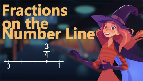 ClassGaga Math Learning: Fractions on the Number Line by ClassGaga