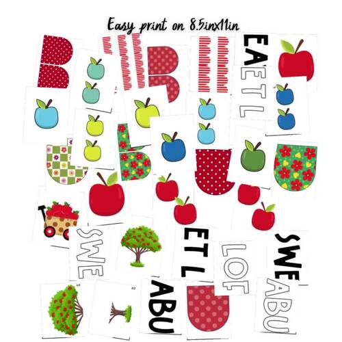 Back To School Bulletin Board Apple Theme Classroom Decor Editable
