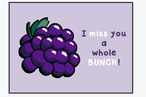 Digital "I Miss You" Postcards for Students via Google Slide--Distance ...