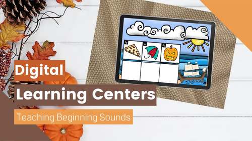 Thanksgiving Beginning Sound Sort | Games and Worksheets | Distance ...