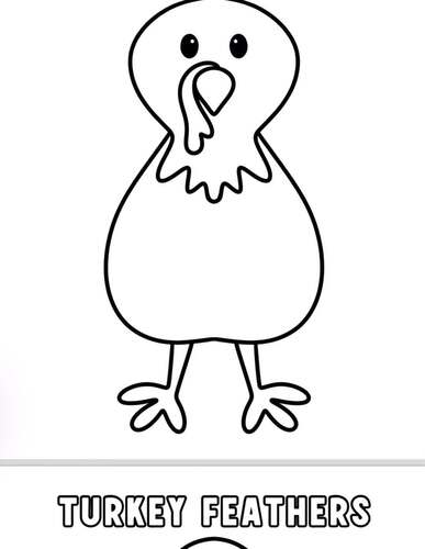 Turkey Craft, Thanksgiving Activity, Cut and Paste Activities | TPT