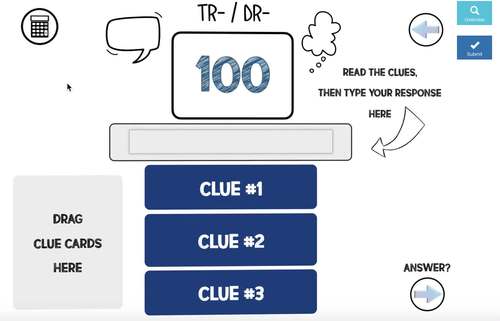 R-Blends Articulation Boom Cards™ Game Show for R-Blends | R Blend Trivia