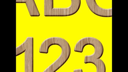 Uppercase Alphabet Letters And Numbers - 3D Toy Text Clip Art PNG ...