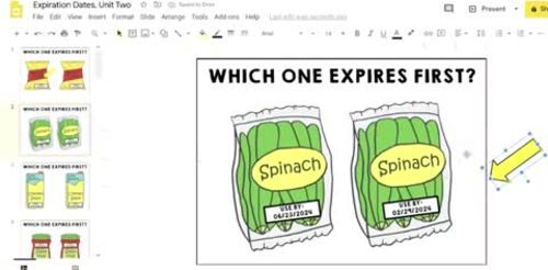 Life Skills Grocery Shopping - Expiration Dates - Special Education ...