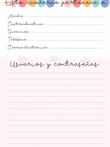 CUADERNO DEL PROFESOR 2020-2021 FLORES by Profe con Poderes | TPT