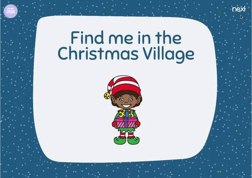 Christmas Village I-Spy (Boom Cards™️) #BoomTreats by Teacher Dada