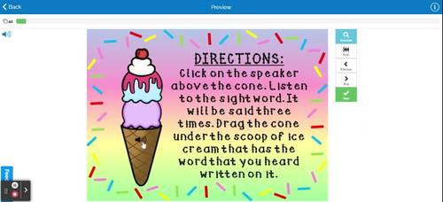 Identifying Sight Words Grade 3 Level Boom Cards™ by Teacher in High Heels