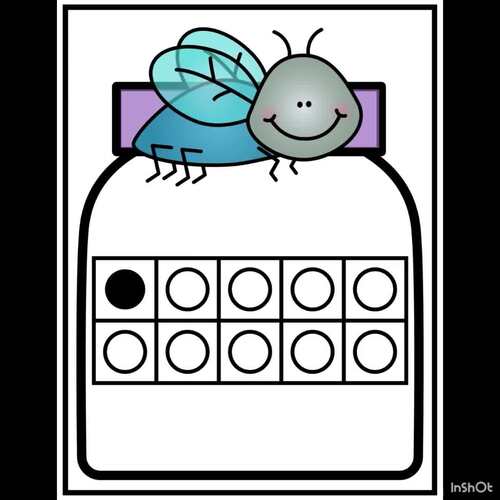 Numbers 0–20 Ten-Frame Matching Bundle | Spring Fly Theme by The ...