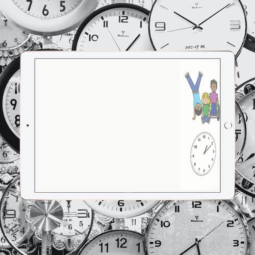 Analog clocks | Elapsed time Boom cards by LOL - Life of Learning