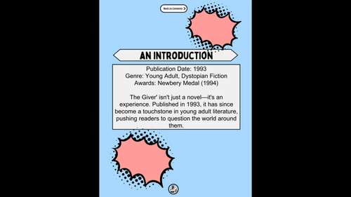 The Giver By Lois Lowry Unit Plan by Ms Koven with Class | TPT