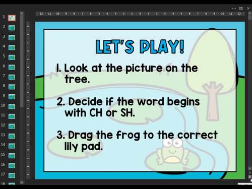 Spring Beginning Digraphs CH and SH | Digital Interactive Activities ...