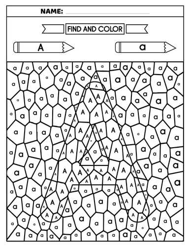 Alphabet Recognition Finder | Uppercase and Lowercase Letter ...