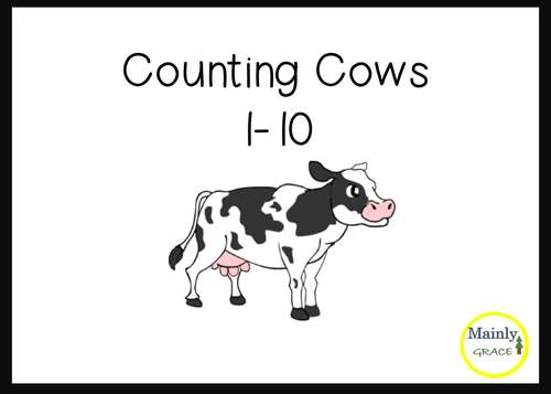 On the Farm: Counting Cows 1-10 Digital Activity - BOOM CARDS™ by ...