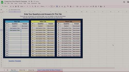 Create Your Own Pixel Art in Google Sheets with No Coding! by Enigma ...