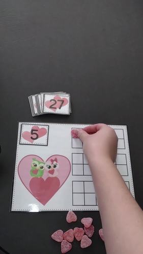 Number Recognition for Kindergarten: Valentine's Day by Teach for Mastery