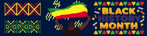 Black History Month Virtual Banner Bundle: Animated & Static Designs 25 ...