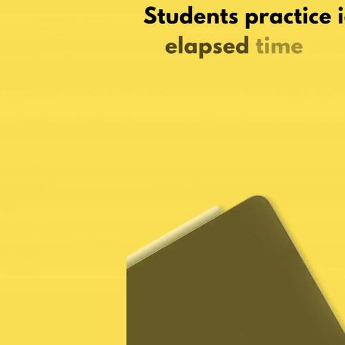 Boom Cards™ Introduction to Elapsed Time with 5 Minute Intervals