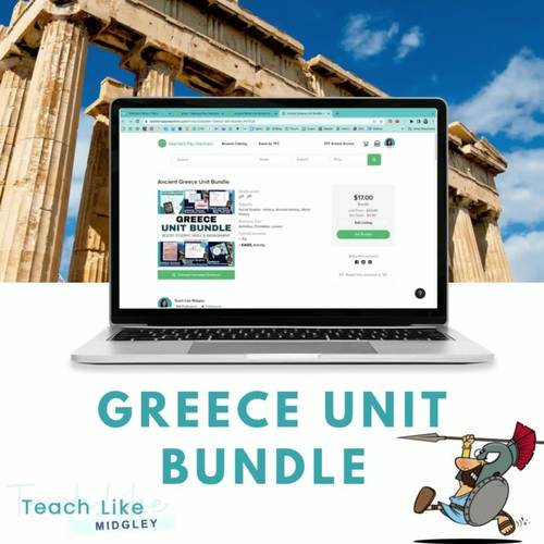 Ancient Greece Unit Bundle by Teach Like Midgley | TpT