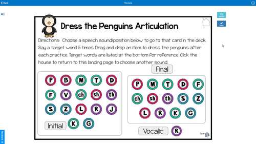 Winter Language Boom Cards™️ for Speech Therapy | Penguin Theme | TPT
