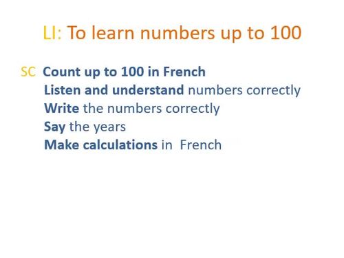 French Numbers 1-100 by The Linguist | TPT