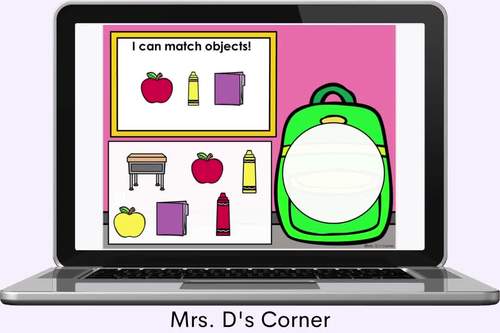 Identifying School Supplies Digital Activity | Distance Learning
