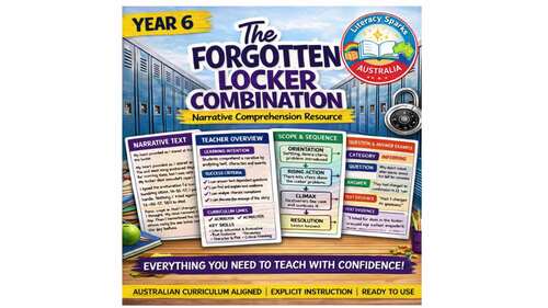 Grade 6 Comprehension Passage + Questions: The Forgotten Locker Combination