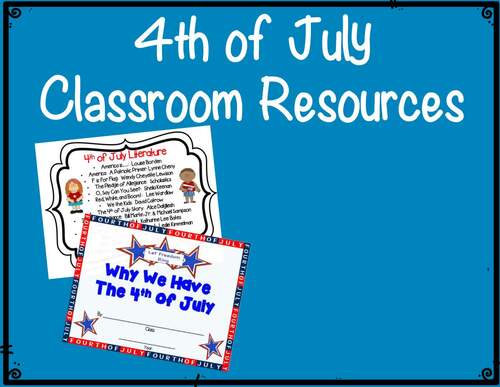 4th of July Themed Unit: Literacy & Math Activities & Centers | TPT