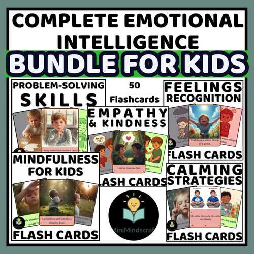 Complete Emotional Intelligence Bundle for Kids by MiniMinds craft