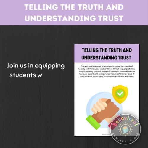 Telling the truth and understanding trust by Behavioral Concepts Store