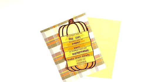 Five Senses Pumpkin Poem Craft | Pumpkin 5 Senses | Fall Five Senses ...