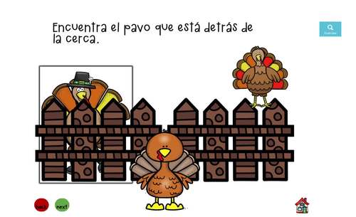 Unidad de Lenguaje Tema: Día de Acción de Gracias BOOM Cards | Spanish ...