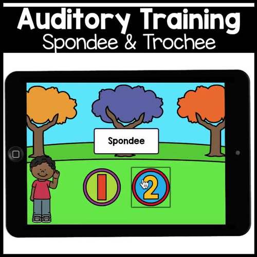 Autumn Auditory Training: Spondee & Trochee Puzzle Reveal | TPT