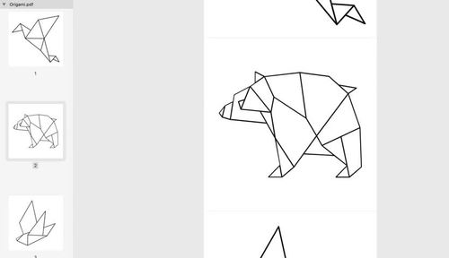 Origami Animals Digital Stickers Set by Teach Art History | TPT
