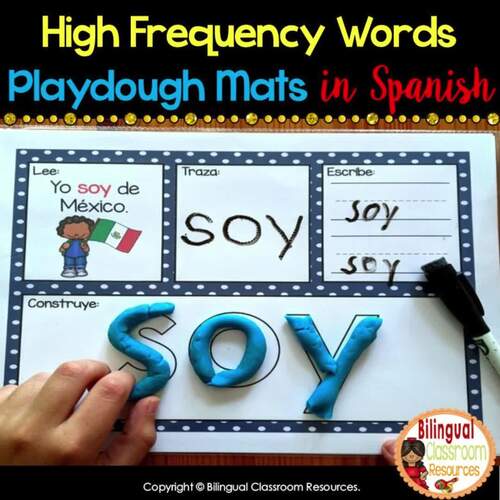 High Frequency Words In Spanish-Palabras de uso frecuente | TPT