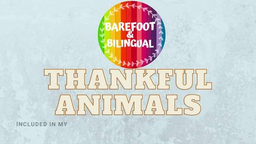 Thankful Animals - Thanksgiving Clipart | TPT