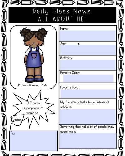 Beginning of the Year Activities for Distance Learning | Editable PDF ...