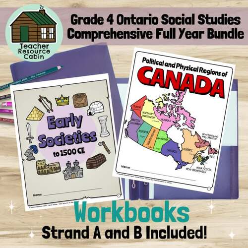 Grade 4 Ontario Social Studies Mega Bundle (FULL YEAR) | TPT