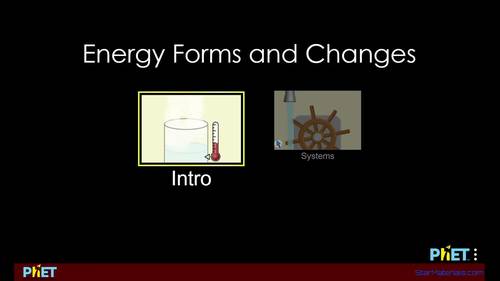 Energy Forms and Changes STAR* Virtual Lab Google Docs™ DINB by Star ...