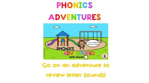 Digital Letter Sound Practice and Review Game | Phonics Adventures M