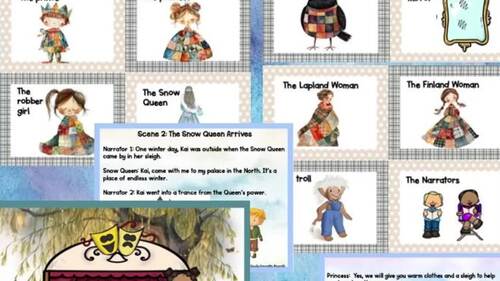 Readers Theatre The Snow Queen Drama English | TPT