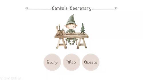 Christmas Music - Interactive Digital fun games - NO Prep Required