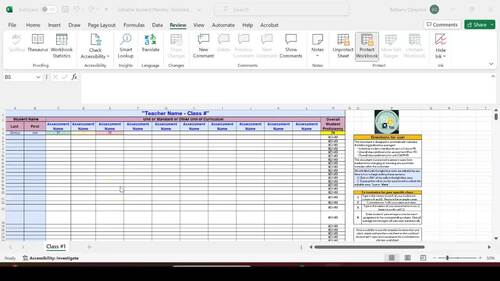 Editable Student Data Mastery Analysis Excel Template by PD4You | TPT