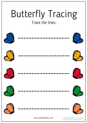 Butterfly Activity Pack, Butterfly Printable for Pre-K, Science Preschool