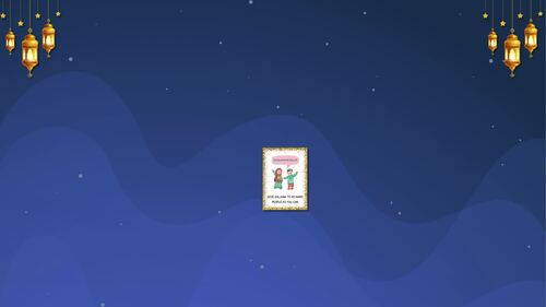 Ramadan Good Deeds Cards, Islamic Flashcards, Glitter Cards for Kids