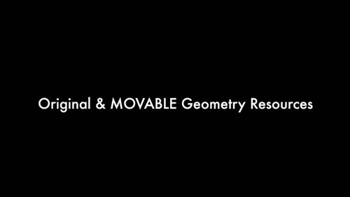 Geometry 1 Lesson Plans Basic Concepts inc Movable Resources Games Unit ...