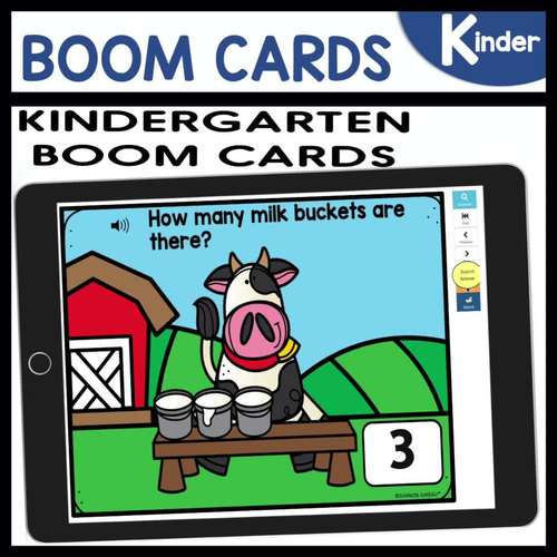 Counting up to 9 using Boom Cards | Digital Task Cards | TPT