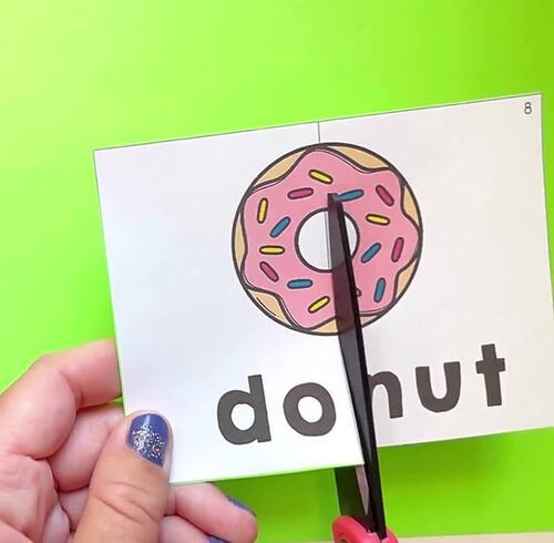 VCV Syllable Division Matching Game, Memory Game - Orton-Gillingham ...