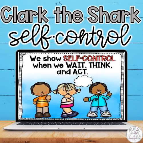 Clark the Shark Self-Control Activities Digital Distance Learning ...
