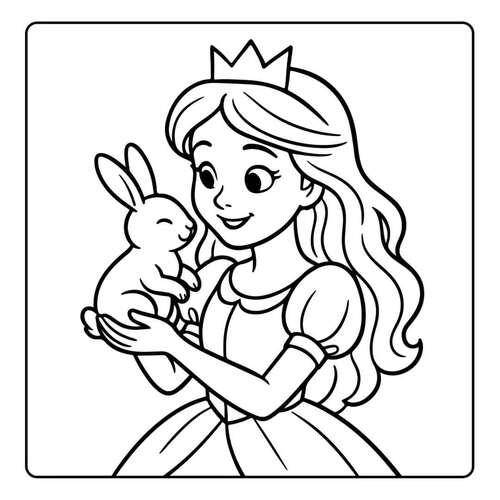Magical Friends Coloring Pages | 60 Cute Princess, Unicorn & Mermaid ...